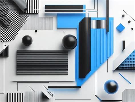 Abstract Geometric Design Premium Ai Generated Image