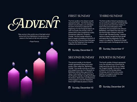 Advent Candles 2024 Tacoma Adara Vittoria