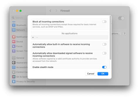 Dont Automatically Allow Signed Apps To Pass The Firewall