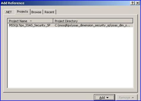 Ssas Dimension Security Stored Procedures