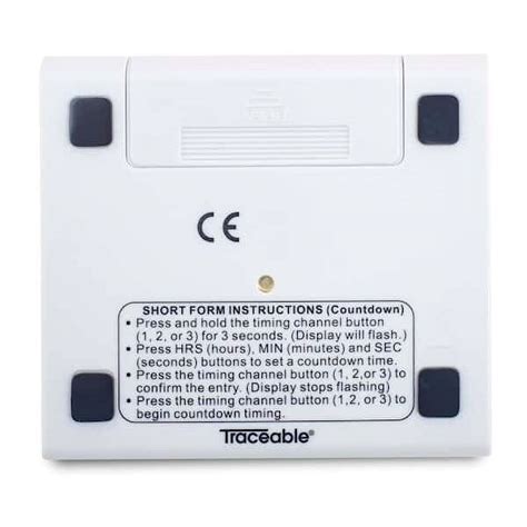 Cole Parmer Ao 94411 10 Triple Display Clock Timer Nist Traceable Calibration Report