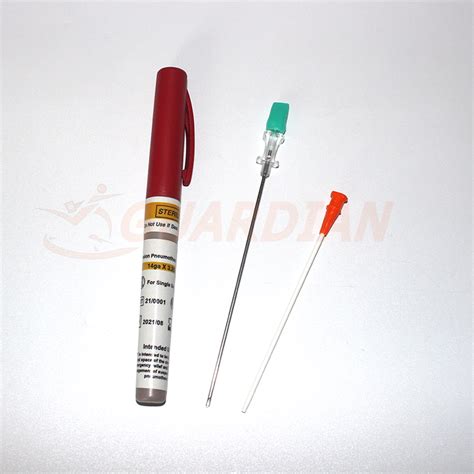 Decompression Needle 14 G X 3 25″ Az Dn01 Anping Guardian Medical