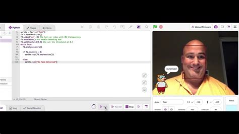 Pictoblox Python Face Detection Youtube