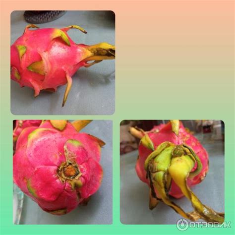 Отзыв о Питахайя Драконовый фрукт Красиво но не вкусно