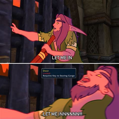 Classic World Of Warcraft Classic Meme Funny Wow Memes Funny World