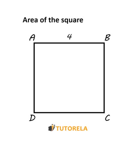 Area Of A Square Tutorela