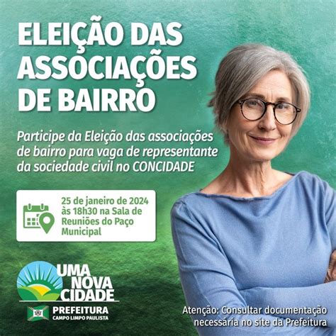 Concidade Convoca Associações Para Eleição De Representantes Da