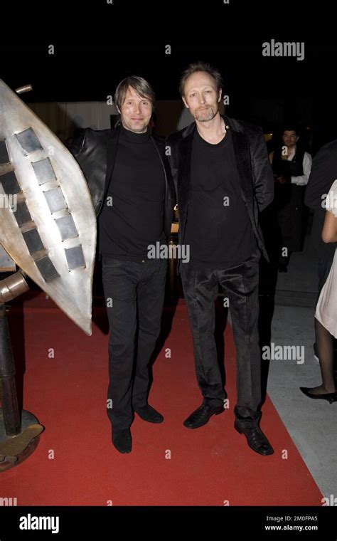 Danish Actor Mads Mikkelsen Left And His Brother Lars Mikklesen At