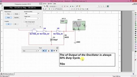 Oscillator Circuit Duty Cycle At Andrew Leichhardt Blog