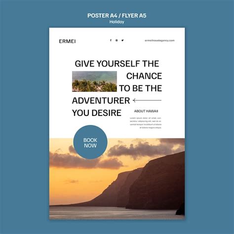 Free Psd Holiday Template Design