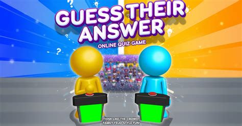 Guess Their Answer Online Quiz Game