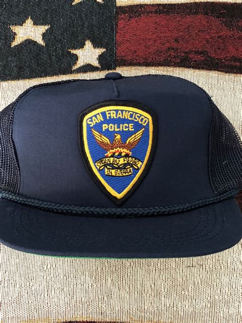 Blue Police Hat