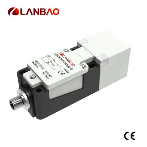 Plastic Square Shape Extended Sensing Distance Flush Or Non Flush Inductive Proximity Sensor