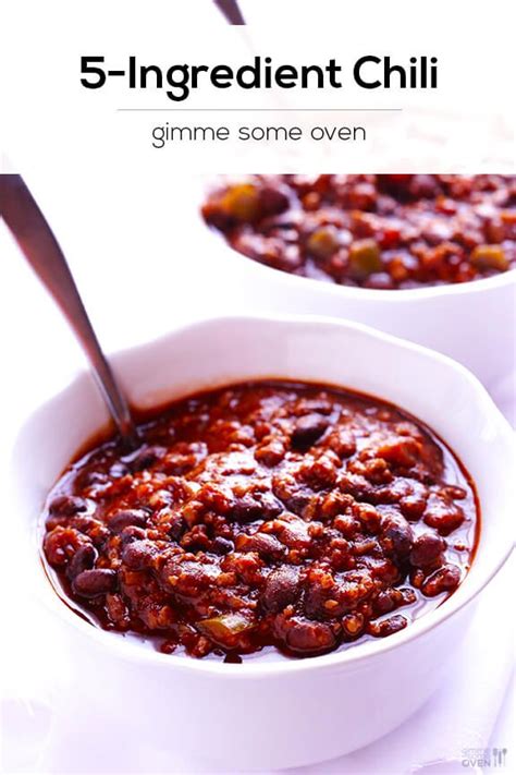 5 Ingredient Chili Recipe