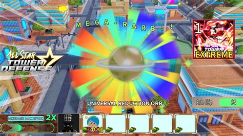 Beating Raid 3 Extreme Mode Reduction Orb 2 Units Solo Gameplay Roblox All Star Tower