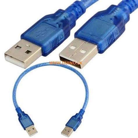 CM USB Male To Male Cable USB Cable Extender Duinolk The Biggest Arduino Online Store In