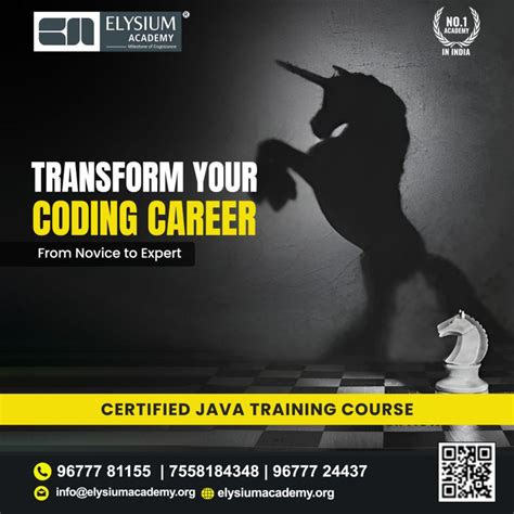 Elysium Academy Private Limited On Linkedin Elysiumacademy No1academy Javacourses