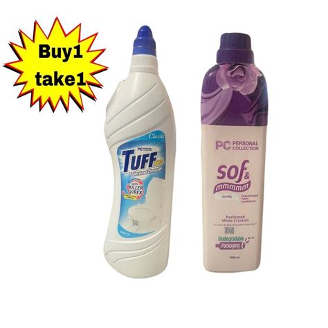 B1t1 Tuff Toilet Cleaner And Sof And Mmmmm Fabric Fabcon Authentic