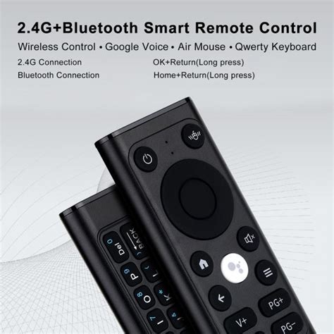 Ipazzport Mini Keyboard 2 4ghz Bluetooth Wireless Portable Keyboard Air Mouse Combo With Ir