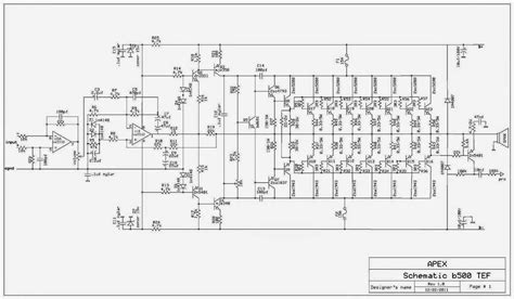 Building The Ultimate Audio Power Amplifier A Detailed Schematic Guide