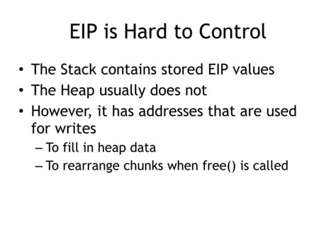 ch 5 introduction to heap overflows ppt