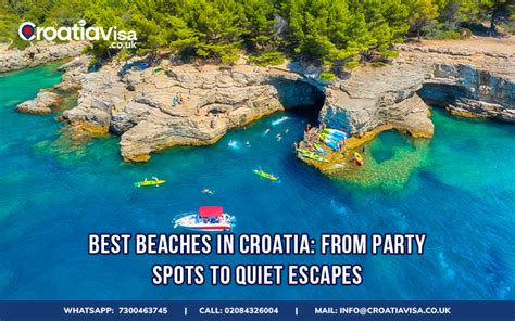 Best Beaches In Croatia From Party Spots To Quiet Escapes