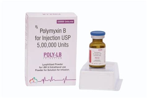 Polymyxin B 500000 Injection At ₹ 2966vial Polymyxin B Sulfate