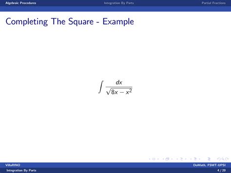 benginning calculus lecture notes 15 techniques of integration pdf