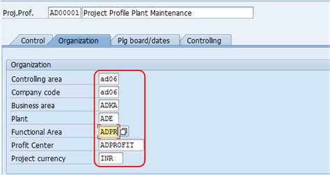 Maintain Project Profile In Sap Free Sap Online Training Tutorial