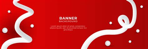 3d 겹치는 레이어와 기하학적 파 모양이 있는 추상적 빨간색 배너 배경 디자인 템플릿 벡터 일러스트레이션 다각형 추상적 배경 텍스처 광고 레이아웃 및 웹 페이지 0명에 대한