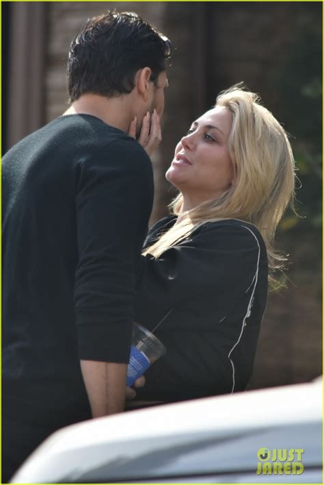 Dwts Gleb Savchenko And Cassie Scerbo Pack On The Pda Amid Reports Theyre On A Break Photo