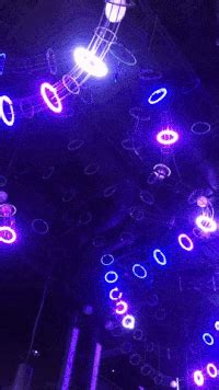 Flashing Lights Background 
