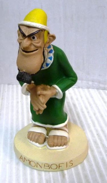 Figurine Amonbofis Plastoy Atlas Resine Asterix Uderzo Goscinny Eur 14