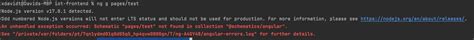 an unhandled exception occurred schematic page not found in collection schematics angular