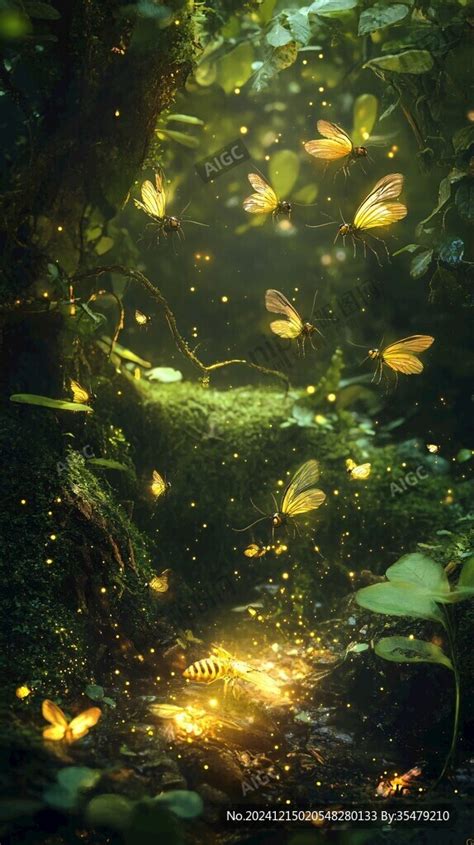 Ai创作图萤火虫森林 萤火虫之光 流萤 唯美梦幻森林 梦幻森林壁纸 飞舞的萤火虫 班蝴蝶梦幻光影 春天梦幻森林 萤火虫之夜 萤火虫之森 大树梦幻森林 梦幻艺术森林 魔法森林插画 森林治愈系