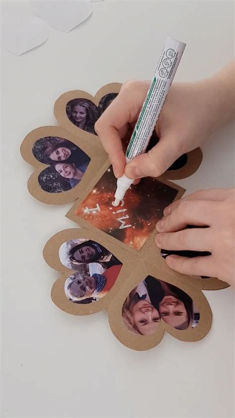 Easy Diy Postcard Открытка раскладушка своими руками Подарки своими руками Валентинки