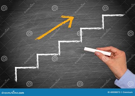 Upwards Business Concept Stock Image Image Of Drawing 40008873