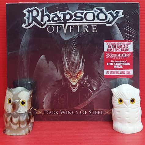 Jual Cd Rhapsody Of Fire Dark Wings Of Steel Limited Edition Digipack