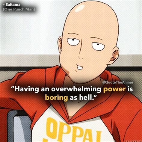 57 Inspirational One Punch Man Quotes Hq Images Wallpapers