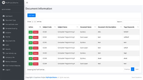 Exam Paper Repository Management System
