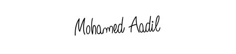 76 Mohamed Aadil Name Signature Style Ideas New E Sign