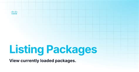 Listing Packages Guides And References Nso 63 Cisco Crosswork Nso