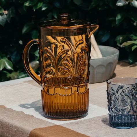 Flemington Acrylic Jug Amber Pure Apotheca