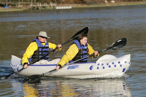 Sea Eagle Se370 Sport Kayak 3 Person Inflatable Kayak 12 Ft 6 In 33 Lb