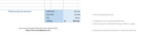 Cara Membuat Invoice Di Excel Dalam Langkah Mudah