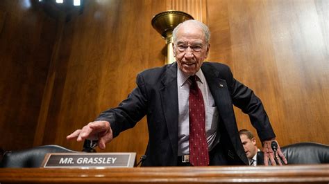 Grassley Rips Wrays Failed Leadership At Fbi With 11 Pages Of