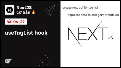 Nextjs 06 27 Setup Usetaglist Hook Youtube