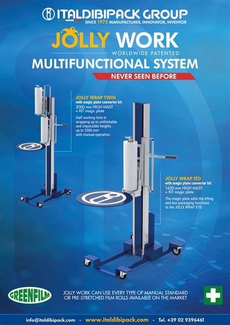 jolly work multifunctional system italdibipack