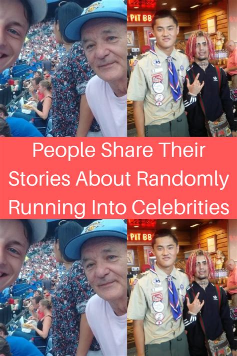 People Share Their Stories About Randomly Running Into Celebrities