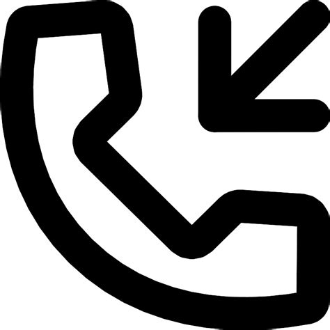 Communication Call Call In Incoming Call Phone Icon Vector Svg Icon Svg Repo